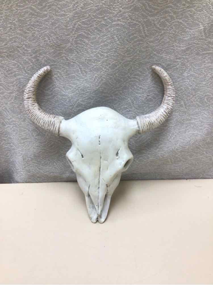 CERAMIC STEER SKULL – onemoretimeetc